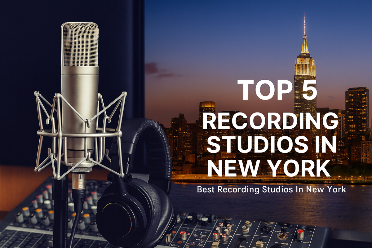 Top 5 Recording Studios In New York — Pro Audio Reserve
